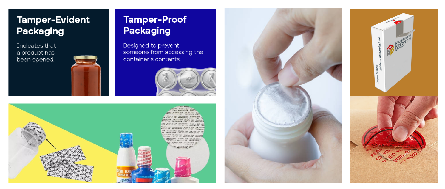 Types of Tamper Evident Packaging in Pharmaceuticals